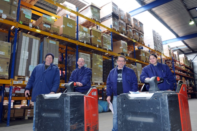 Réception et stockage des marchandises | GESTRA